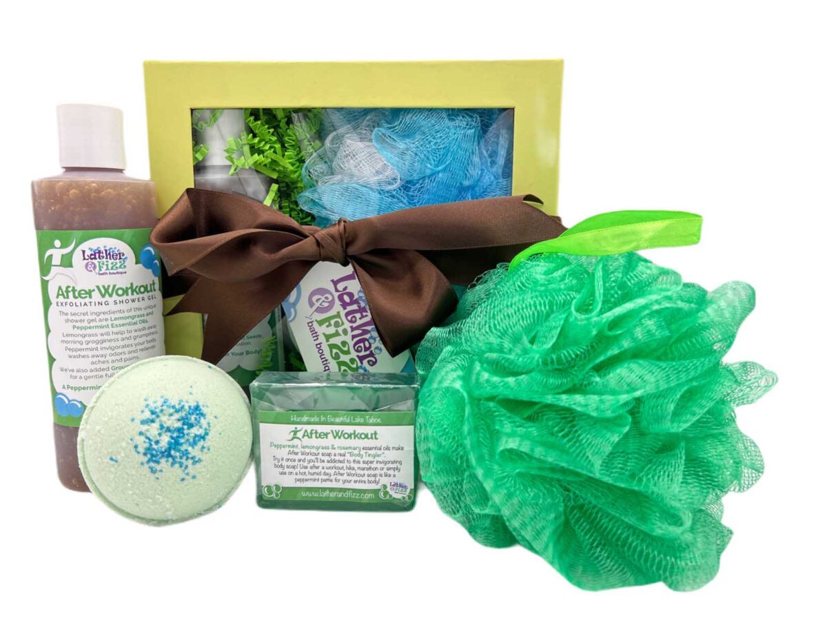 After Workout Gift Set - Lather & Fizz