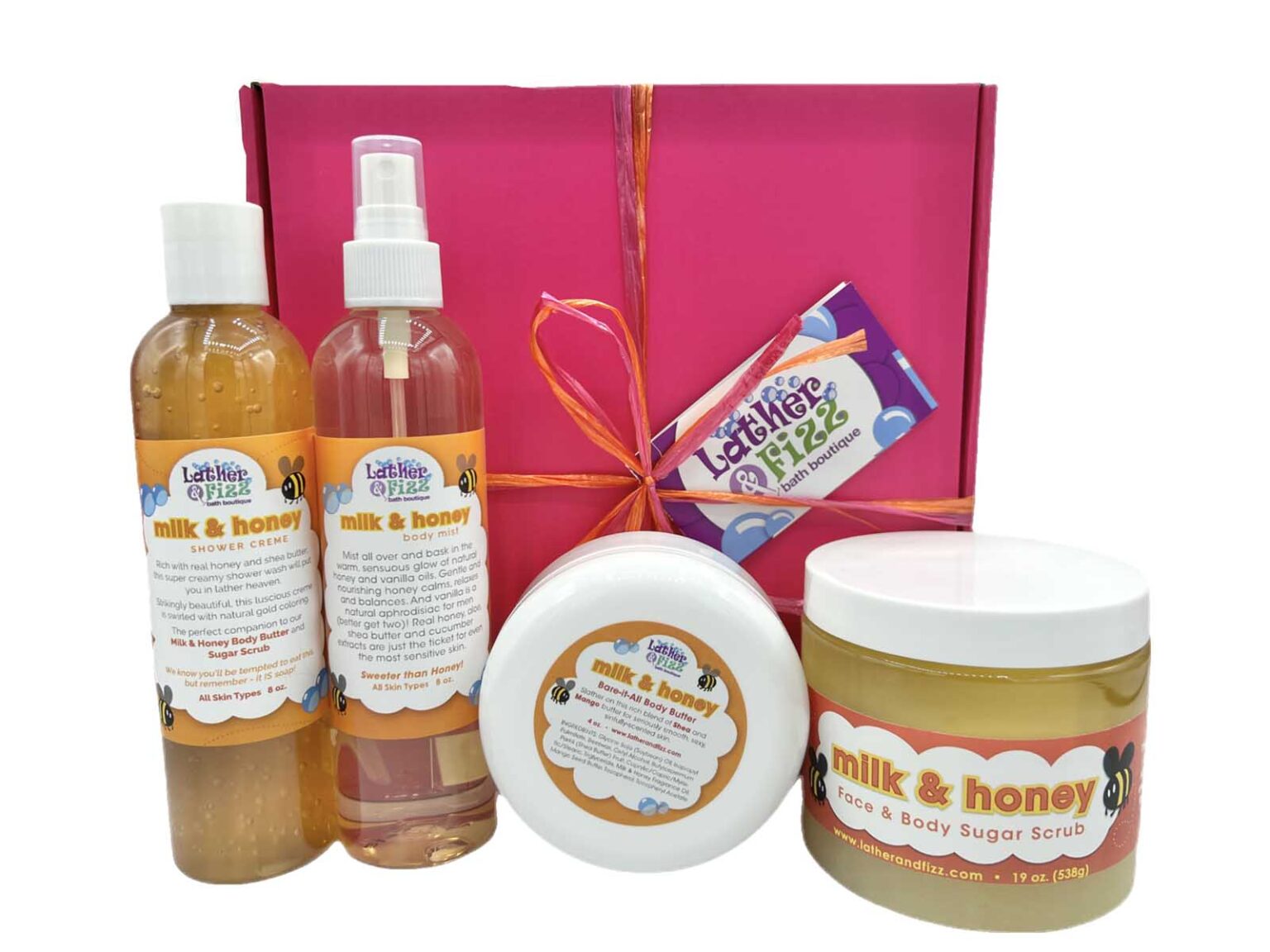 Queen Bee Gift Set - Lather & Fizz